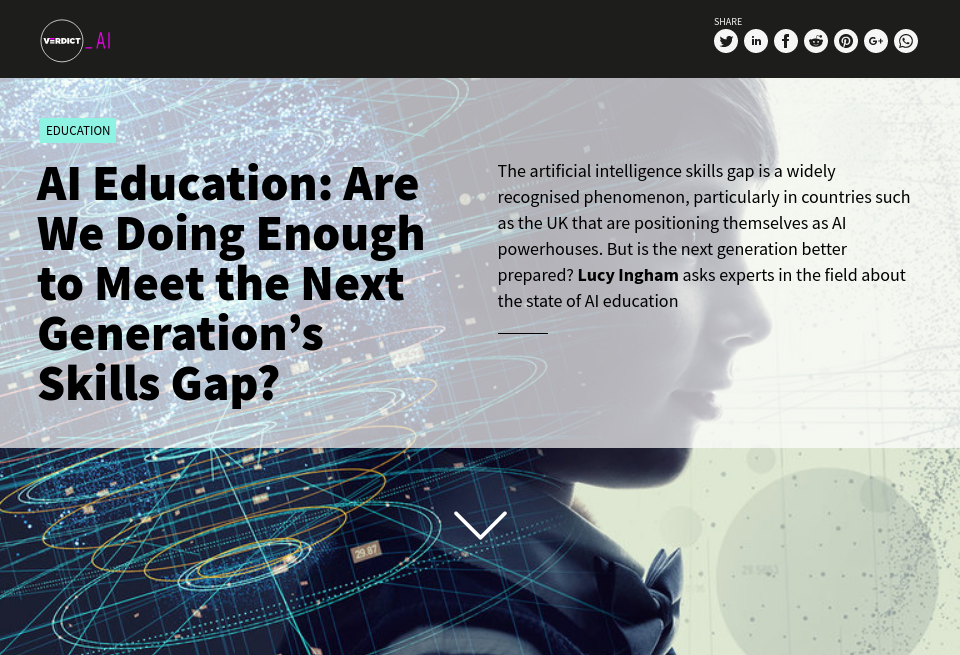 AI Education: Are We Doing Enough to Meet the Next Generation’s Skills ...